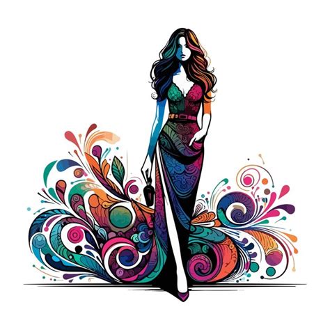 Vector Beautiful Girl Premium Ai Generated Vector