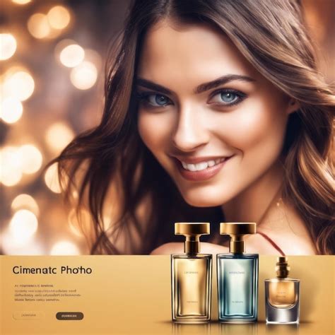 Premium Photo Bottle Of Perfume With Label Concept In Natural