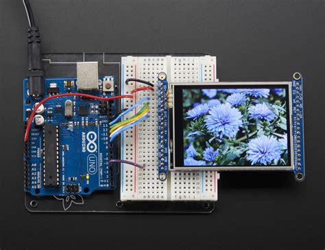 bitmaps spi mode adafruit 2 8 color tft touchscreen breakout v2