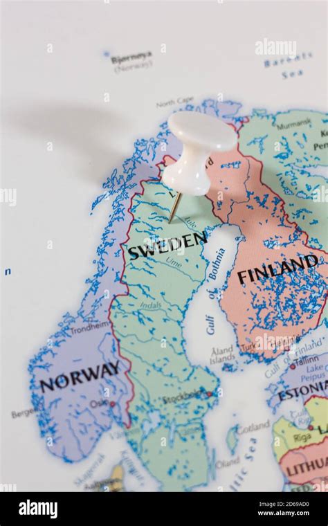 Sweden On A World Map Exploring The Nordic Nation
