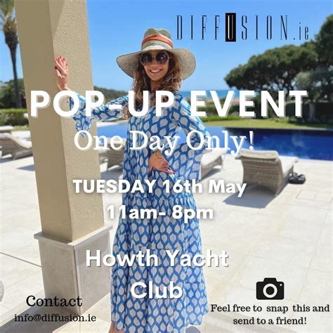 one day only pop up event diffusion ie