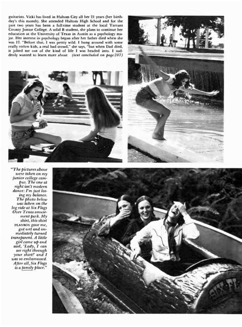 Playmate Of The Month Vicki Lynn Lasseter February 1981 Pipe And Pjs Pictorials