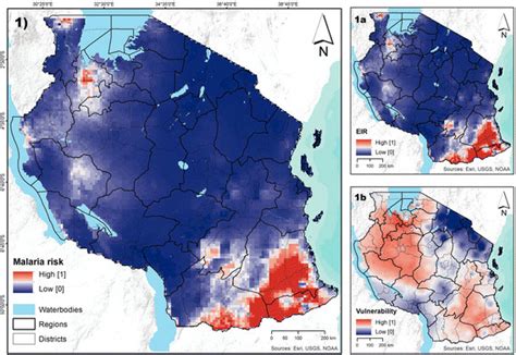 Modeled Surfaces Of Malaria Risk Including The Eir And Malaria
