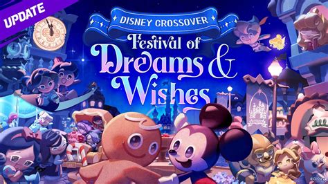 Cookie Run Kingdom And Disney Crossover 🎉 Festival Of Dreams And Wishes