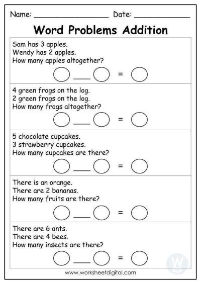 Fraction Word Problems Grade 2 Worksheet Digital 1 Teacher Made Resources