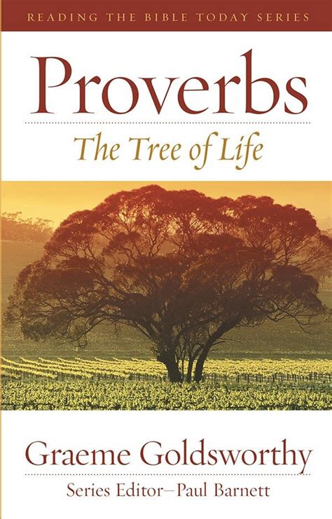 Proverbs The Tree Of Life Reading The Bible Today Verbum