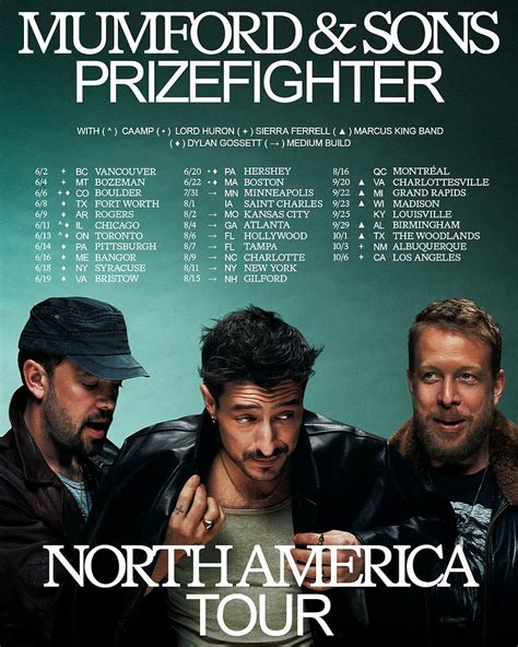 Mumford And Sons Announce 2026 Prizefighter Tour Release New Album