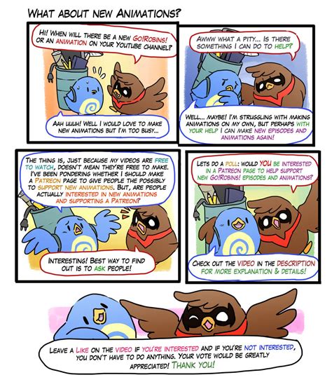 What About New Go Robins Animations Poll By Yolin On Deviantart