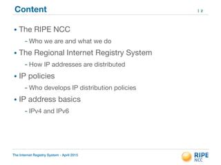 Introduction To Ip Addressing And Regional Internet Registries Pdf