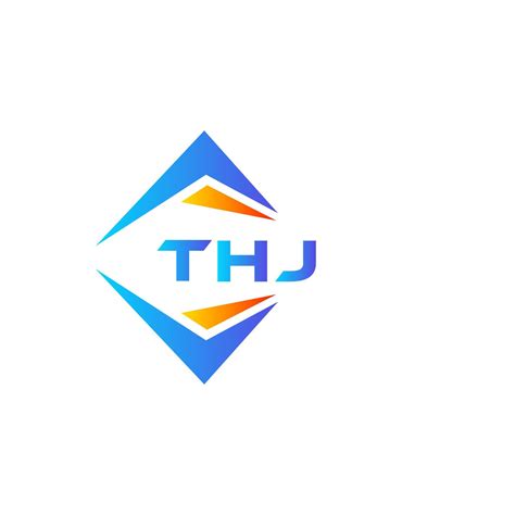 Thj Abstract Technology Logo Design On White Background Thj Creative