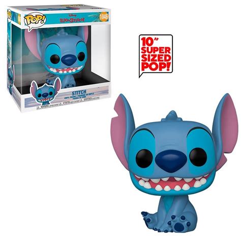 Funko Pop Jumbo Lilo And Stitch Stitch 1046 Vinyl Figure Wanted