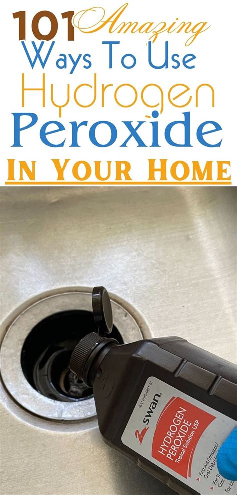 101 Ways To Use Hydrogen Peroxide In Your Home Cleaning With Hydrogen