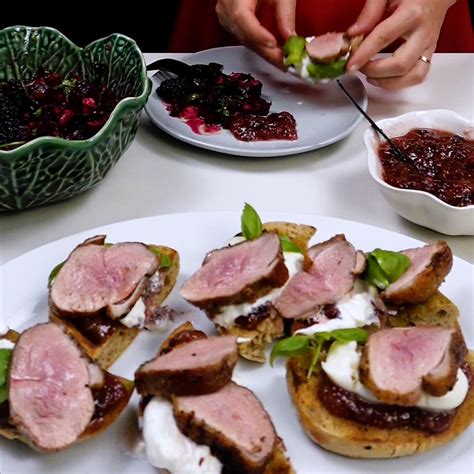 Duck Breast Sandwich With Fig Jam Recipe Helenas Recipes