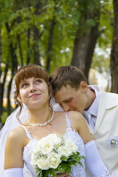 Wedding The Newlyweds Stock Image Image Of Adult Bride 16671361