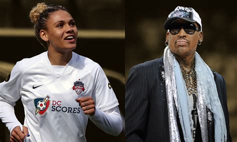 Dennis Rodmans Daughter Trinity Rodman Makes History In The National