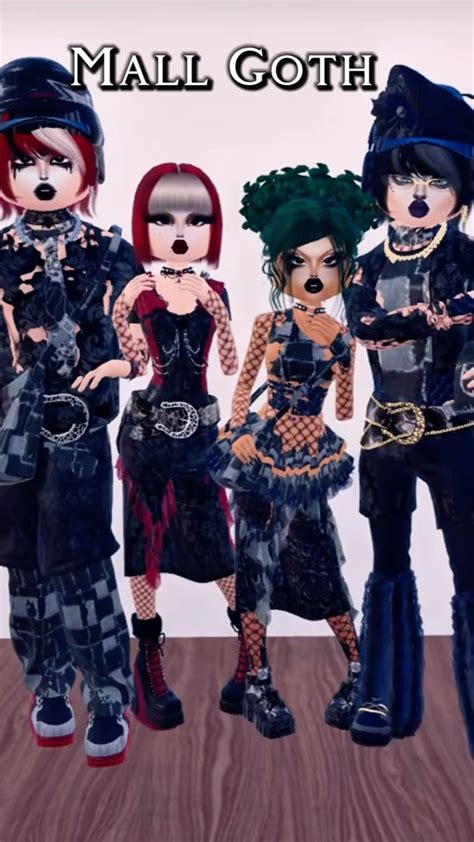 Theme Goth Mall Goth Colori Che Si Abbinano Colori