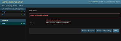 Python Embeding Videos In A A Django Project Stack Overflow