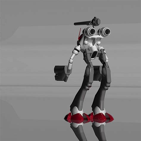 Robotech 3d Models Behance
