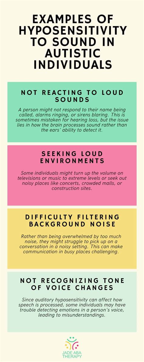 Hyposensitivity In Autism Everyday Examples Explained Jade Aba