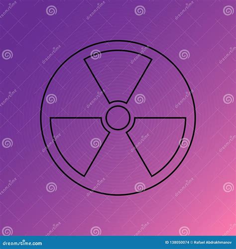 Uranium Vector Periodic Table Element Uranium Atom Chemical Science Icon