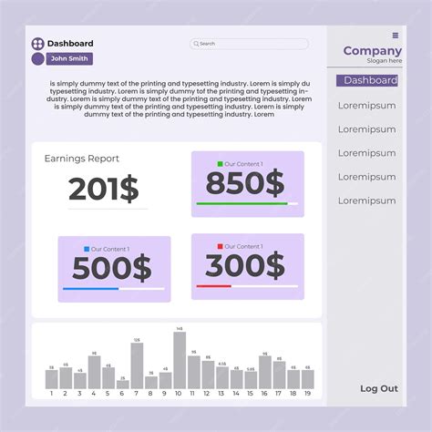 Premium Vector Use Of Realtime Analytics Performance Metrics And Data Visualization In An