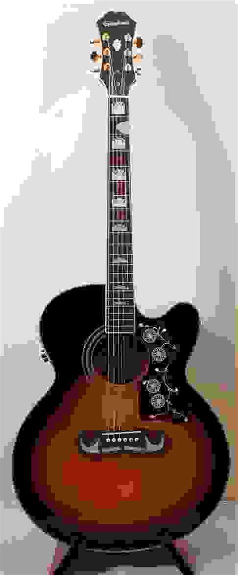 Epiphone Guitar Model Ej 200ce Vs Auction