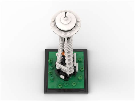 Lego Moc 238222 Seattle Space Needle 1800 Scale By Sea2sea