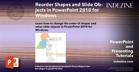 Reorder Shapes And Slide Objects In PowerPoint For Windows