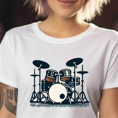 Drum Kit Shirt Drum Kit T Drums T Shirt Drummer Shirt Drummer