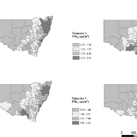 Spatial Distributions Of Maternal Wildfire Specific Pm 25 Exposure