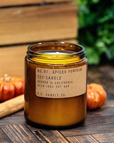 P F Candle Co Limited Edition Spiced Pumpkin Soy Candle I The