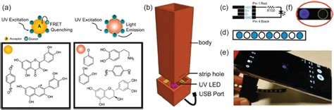 Schematic Representation Of The Paper Embedded Gqd‐based Sensor Via