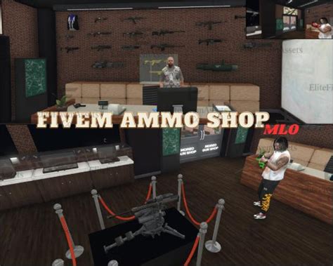 Fivem Ammo Shop Mlo Tactical Guns Gears And Equipment Store Fivem