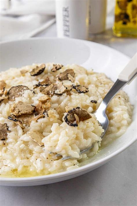 Truffle Risotto Food Faith Fitness