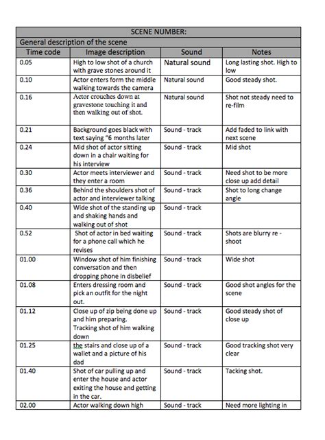 Jack Langley 33 Editing Decision List