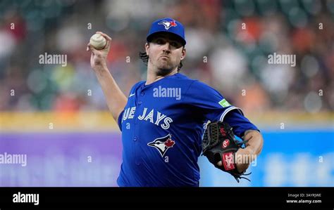 Toronto Blue Jays Starting Pitcher Kevin Gausman 34 Delivers Against