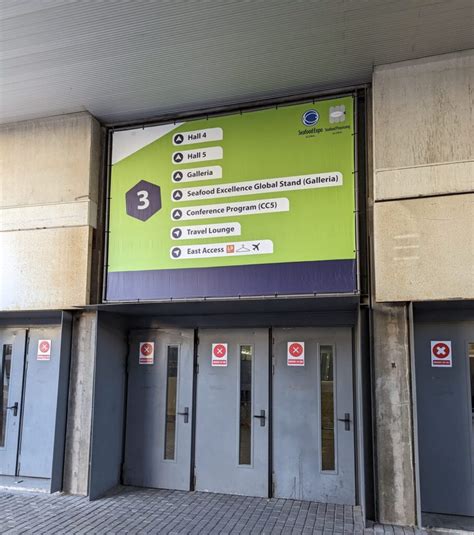 Overhead Banner Main Passageway 4900€ Seafood Expo Global