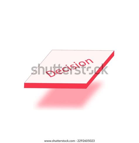 3d Floating Flowchart Elements Decision Stock Illustration 2292605023