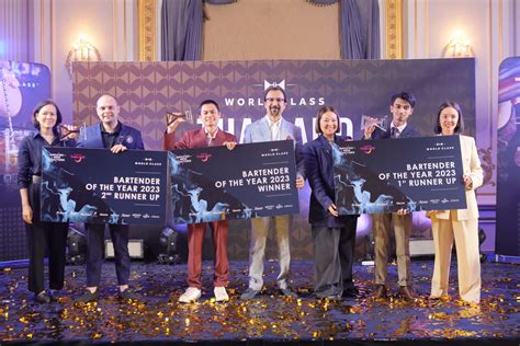Parbun Bunragsatrakul Winner Of Diageo World Class Thailand 2023
