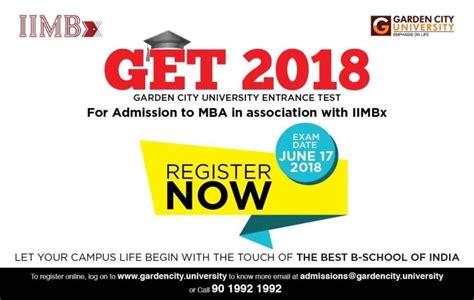 Get 2018 Entrance Test For Gcu Mba Programme In Association With Iimbx