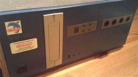 Weirdness Purchase This Nintendo Dolphin Prototype Console At Your Own Risk Nintendo Life