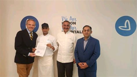 Mohammad Nehal Ashraf On Linkedin Awarded By General Manager Etienne Gailliez At Hilton Salwa