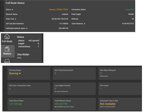Sync Full Node Wallet Farm Node Chia Network Chia Blockchain Discussion Github