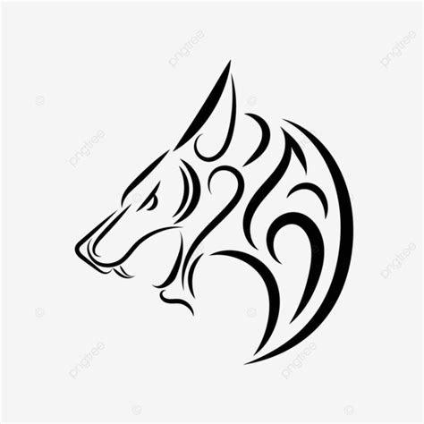 Contorno Do Lobo Imagens De Contorno De Lobo Sem Royalties