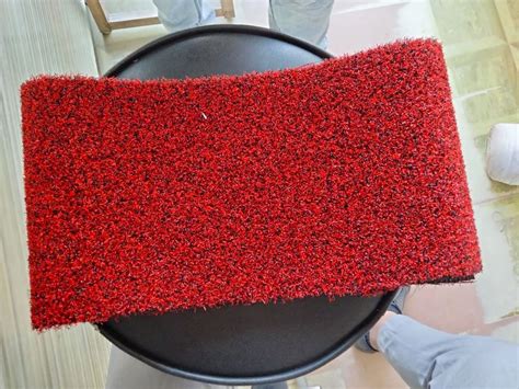 Sequence Red Pvc Artificial Grass Mat For Outdoor At ₹ 37sq Ft In Patna