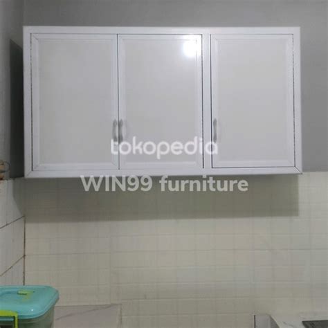 Jual Lemari Dapur Atas Aluminium Acp Lemari Gantung Aluminium Kabinet