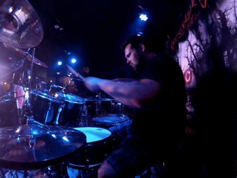 The Brutal Brandon Bargo Of Knives With Names Drum Cam R Drums