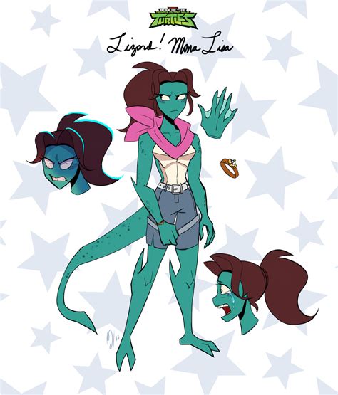 Lizardmona Lisa By Rachaelrrj On Deviantart