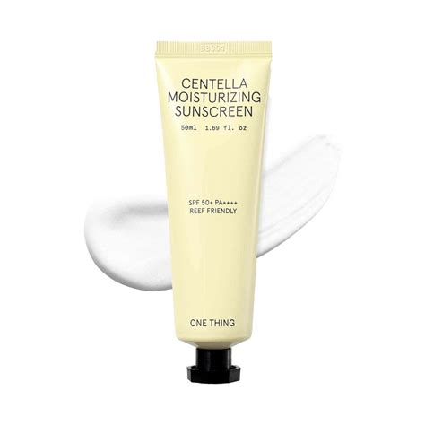Buy One Thing Centella Moisturizing Sunscreen With Spf 50 Pa 50 Ml Online At Best Price In