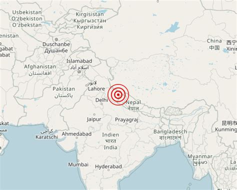 Fue Registrado Un Sismo De 56 En Nepal Rsismohoy